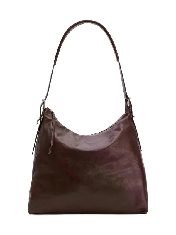 LEMAIRE Belted Shoulder Bag - Brown