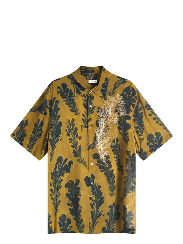 Dries Van Noten Cassidye Vacation Shirt - Ocra