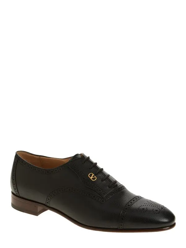 Valentino Garavani Wingtip Oxford - Nero