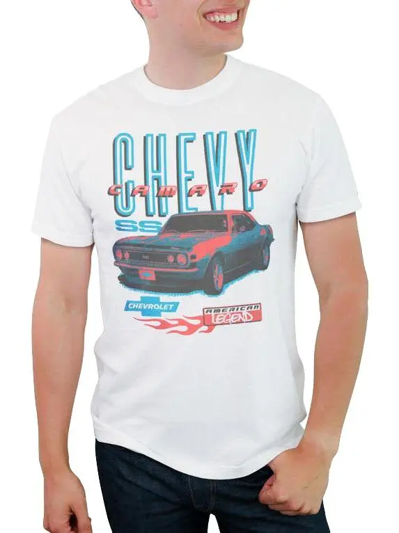 GENERAL MOTORS Chevy Camaro Graphic T-shirt - White
