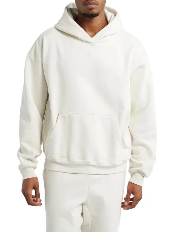 ELWOOD Heavyweight Organic Cotton Hoodie - Pearl