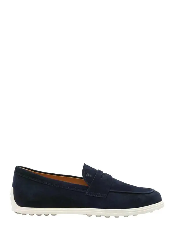 TOD'S Suede Loafers - Blue