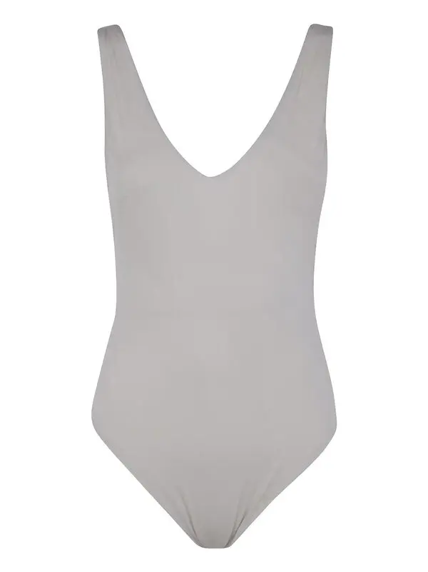 ENTIRE STUDIOS V-neck Bodysuit - Neutrals