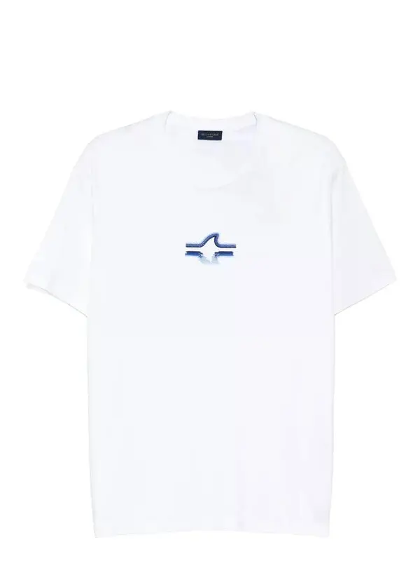 Paul & Shark Embroidered-motif T-shirt - White