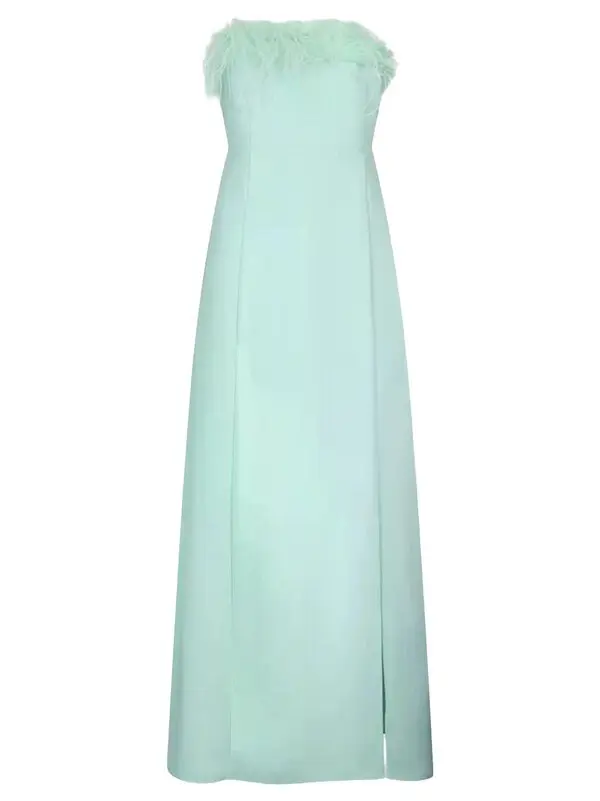 Liu Jo Feather-detailing Dress - Green