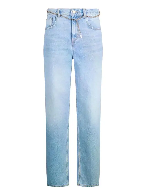 Liu Jo High-rise Straight-leg Jeans - Blue