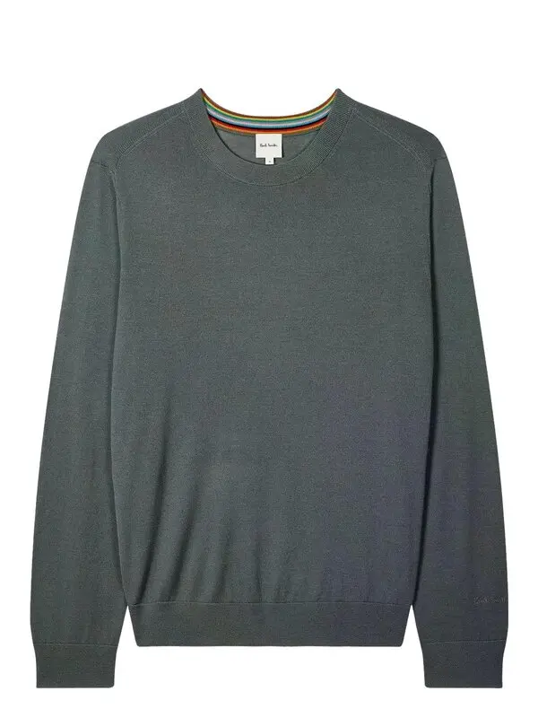 Paul Smith Merino Wool Sweater - Green