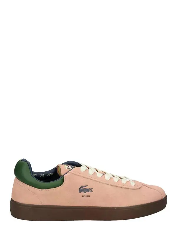Lacoste Baseshot Suede Sneakers - Pink