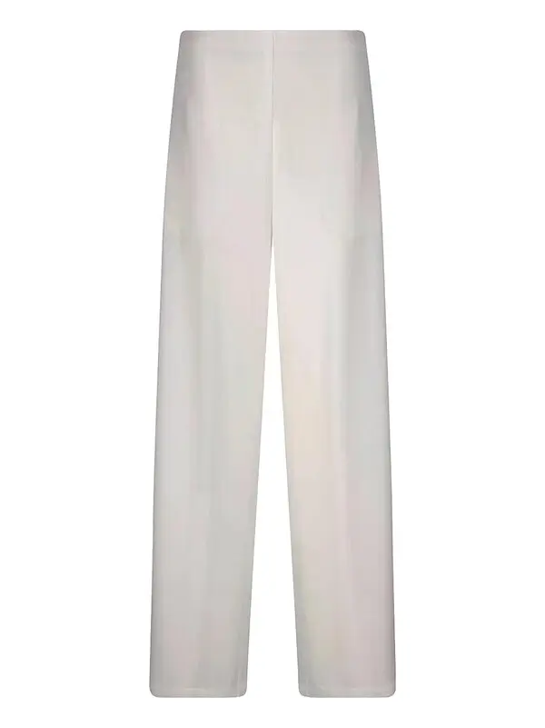 STEFANO MORTARI Wide-leg Trousers - White
