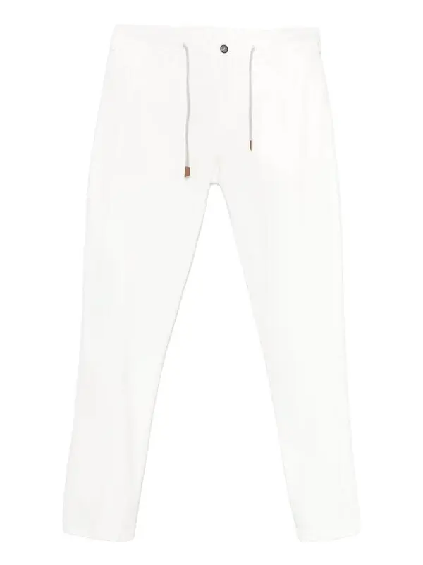 Eleventy Tapered Trousers - White