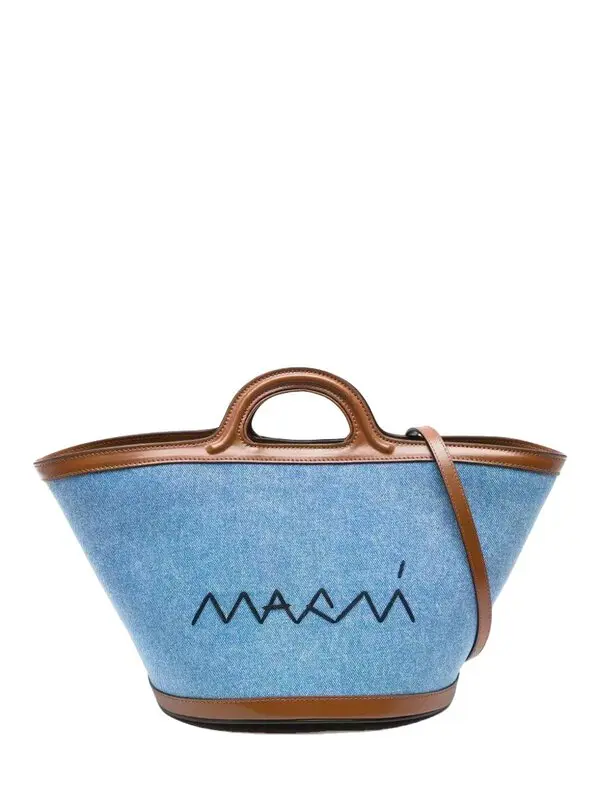 Marni Denim Bucket Bag - Blue