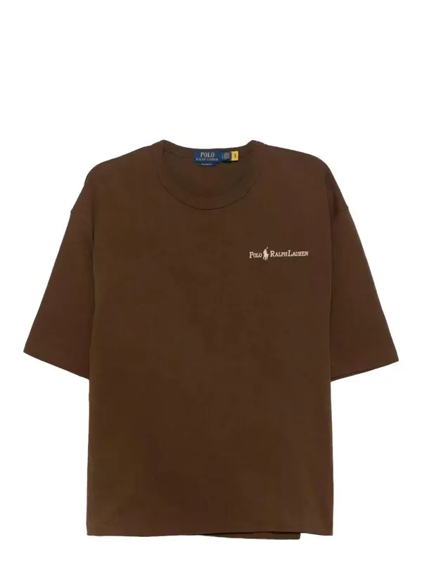 Polo Ralph Lauren Logo-embroidered T-shirt - Brown