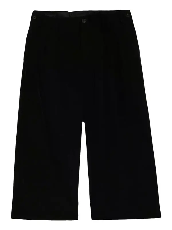 Yohji Yamamoto Ta Tuxedo Seam Pocket Trousers - Black