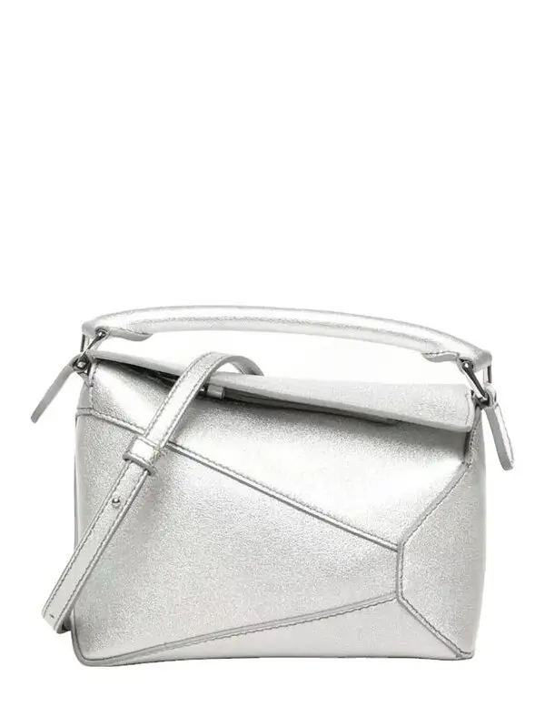 Loewe Snail Dice Shoulder Bag - Silver