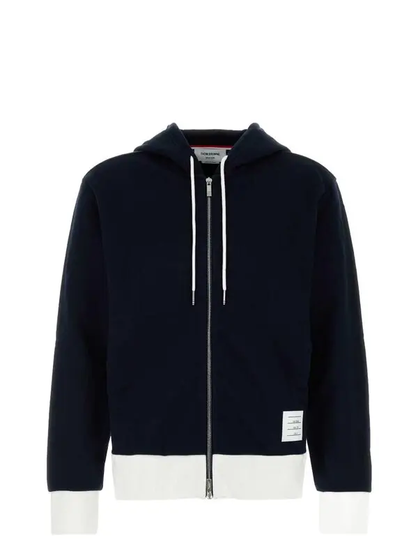 Thom Browne Cotton Sweatshirt - Blue