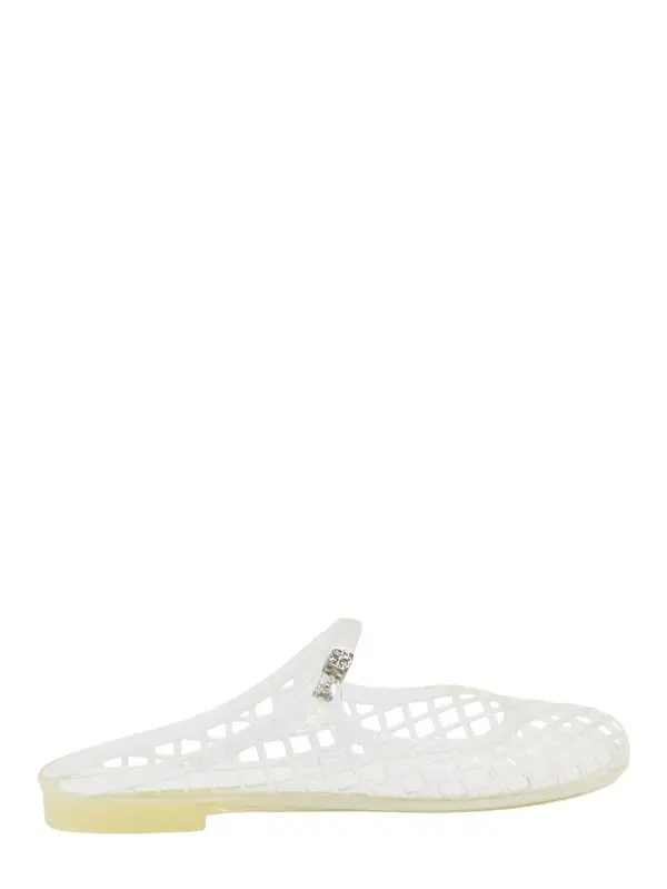 Tory Burch Ballerina - Clear/silver