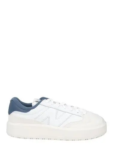 NEW BALANCE Leather Low-top Sneakers - White