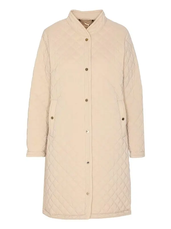 MOORER Jacket With Frontal Zip Closure - Beige