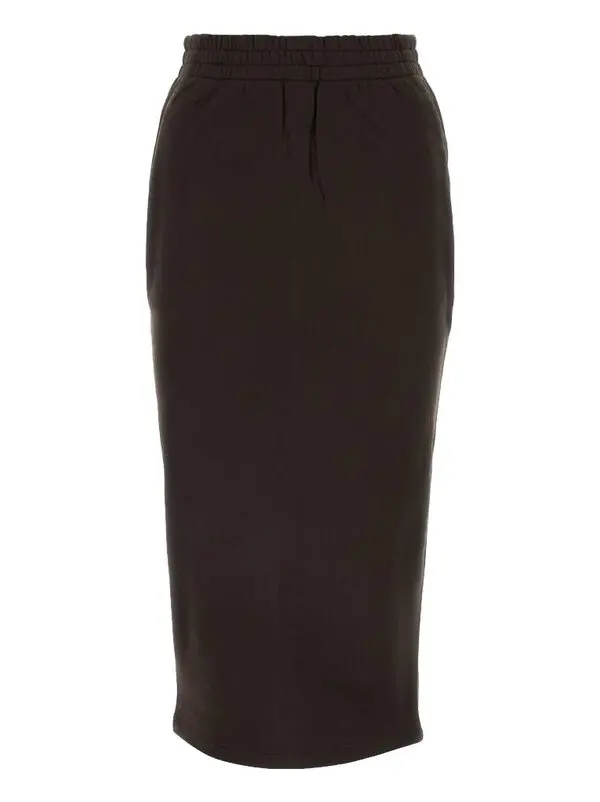 Prada Cotton Skirt - Brown