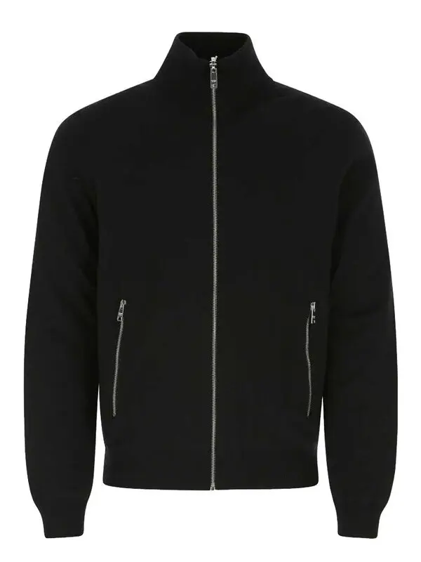 Prada Wool Reversible Cardigan - Black