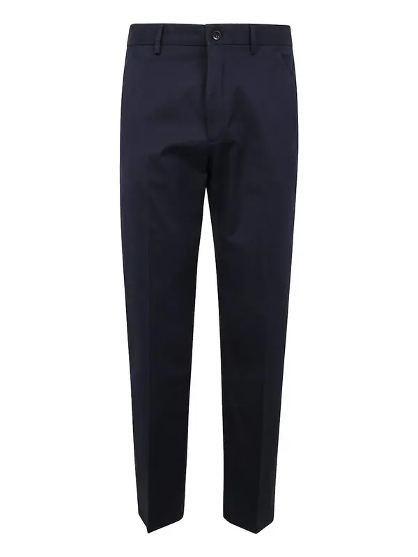 Incotex Regular Leg Trousers - Blue