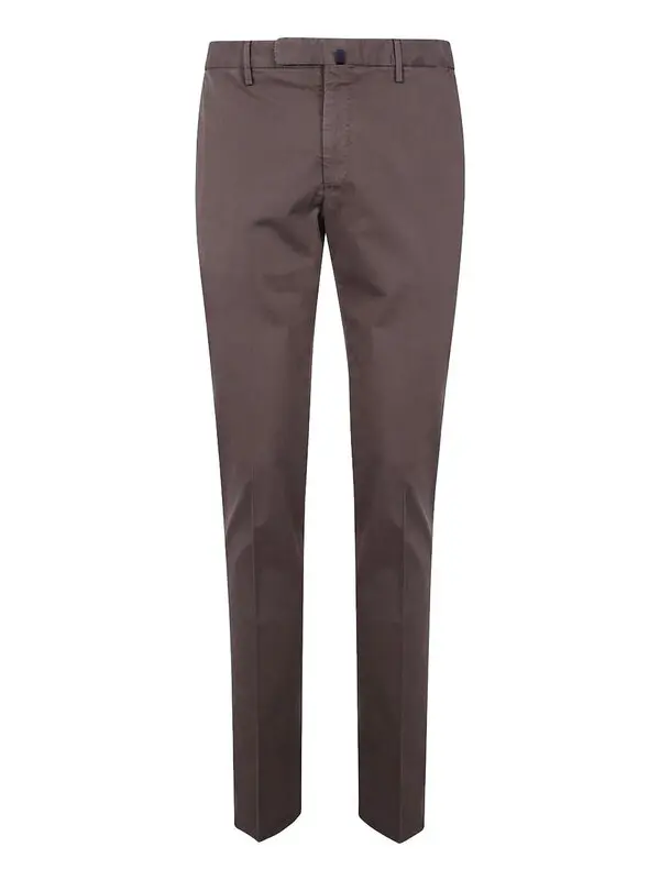Incotex Slim Fit Trousers - Brown