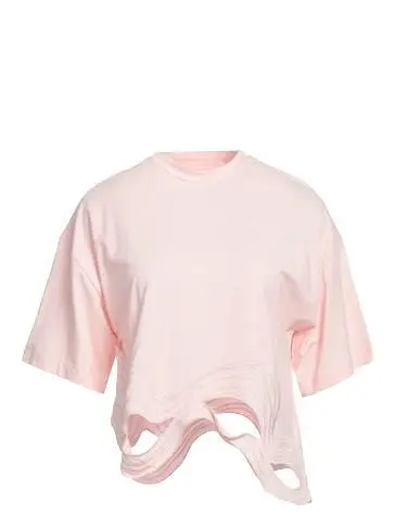 Alpha Studio T-shirt With Embroidery - Pink
