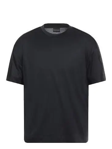 Emporio Armani T-shirt Midnight Size Lyocell, Cotton, Polyamide, Polyester, Elastane - Blue
