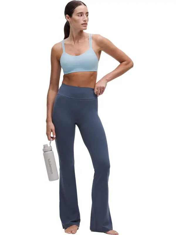 Lululemon Groove Nulu High-rise Flared Pant - Dusty Diamond
