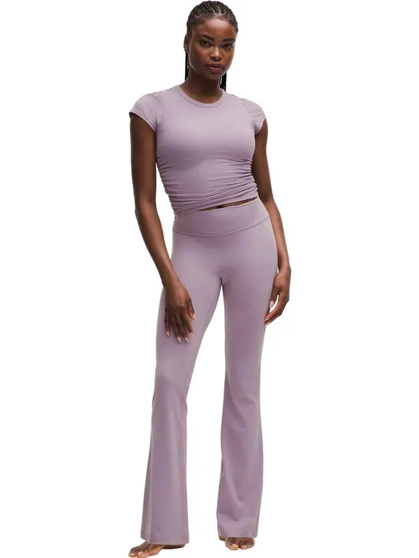 Lululemon Groove Nulu High-rise Flared Pant - Lotus Lavender