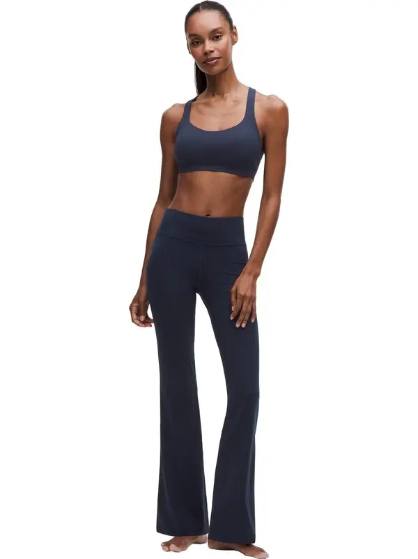 Lululemon Groove Nulu High-rise Flared Pant - True Navy