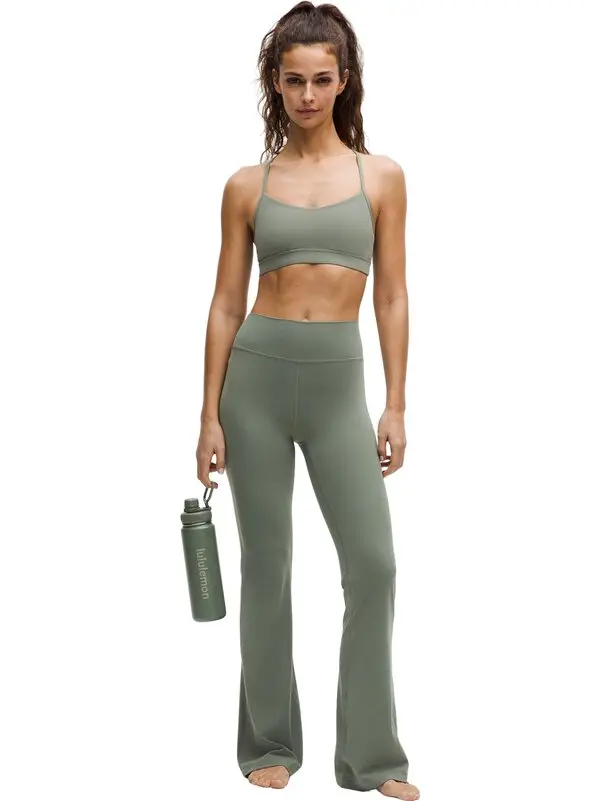 Lululemon Groove Nulu High-rise Flared Pant - Willow Leaf
