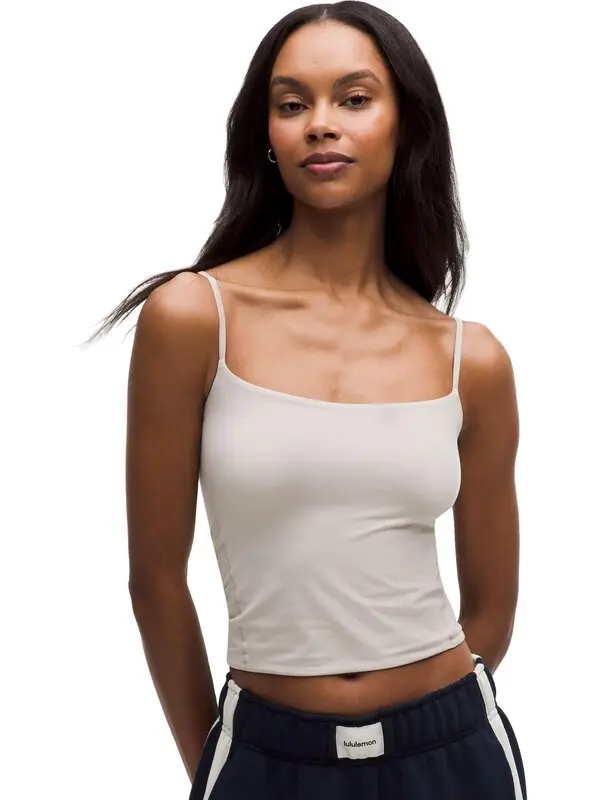 Lululemon Wundermost Ultra-soft Nulu Cami - Downtown Tan