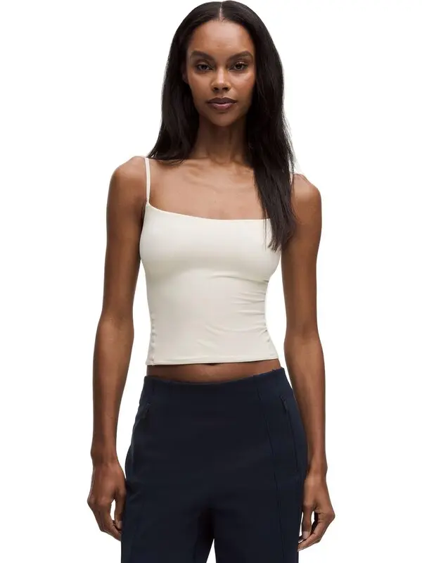 Lululemon Wundermost Ultra-soft Nulu Cami - Light Ivory