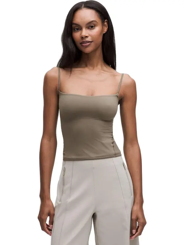 Lululemon Wundermost Ultra-soft Nulu Cami - Nomad