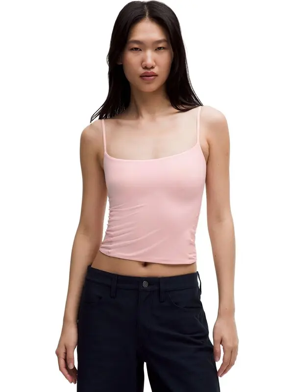 Lululemon Wundermost Ultra-soft Nulu Cami - Pink Pearl
