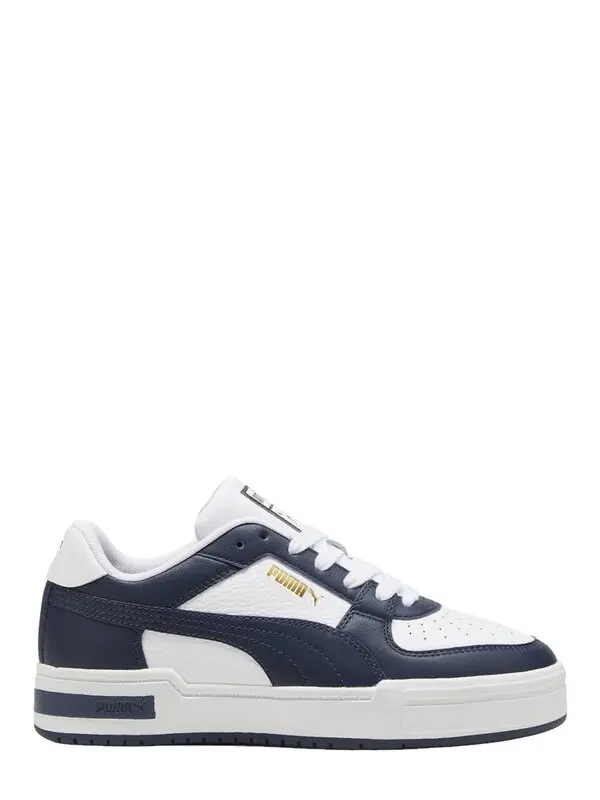 PUMA Ca Pro Classic Sneakers - White/club Navy Blue/team Gold