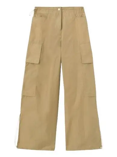 Palm Angels Parachute Pants - Beige
