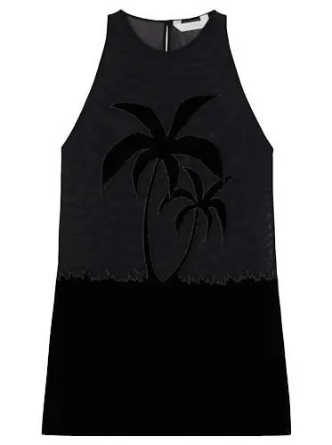 Palm Angels Palm Dress - Black