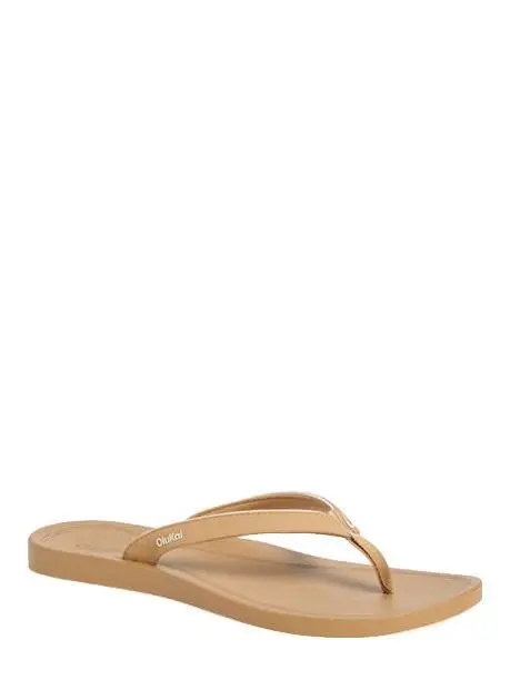 Olukai Uiki Flip Flop - Warm Sand /warm Sand
