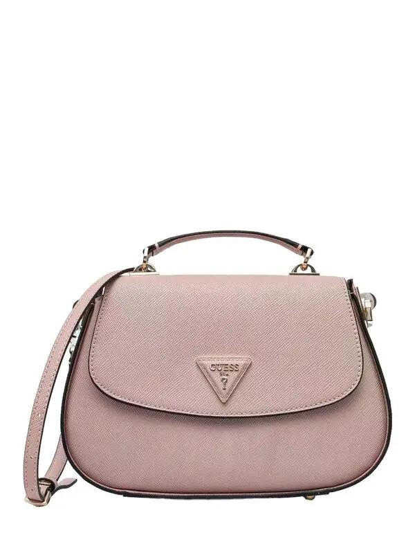 Guess Logo-patch Tote - Pink