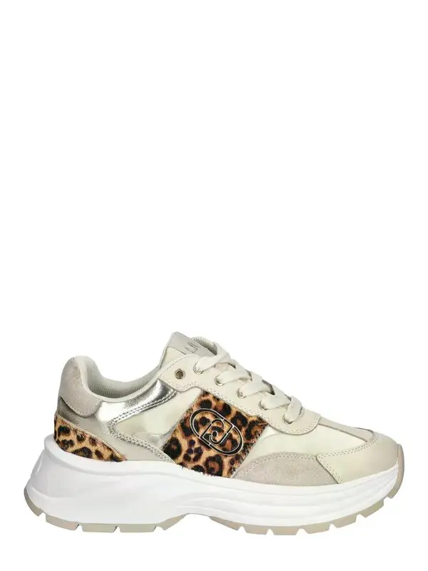 Liu Jo Leopard-print Sneakers - Neutrals