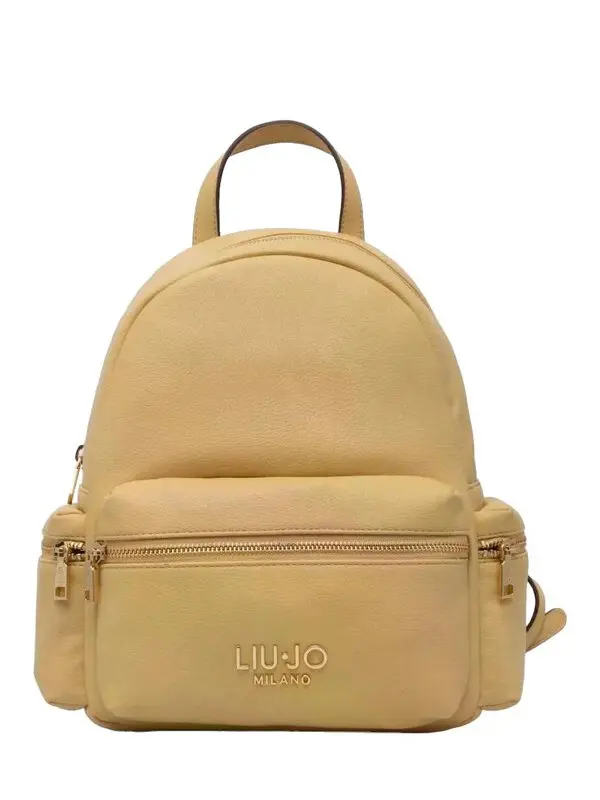 Liu Jo Logo-appliqué Backpack - Yellow