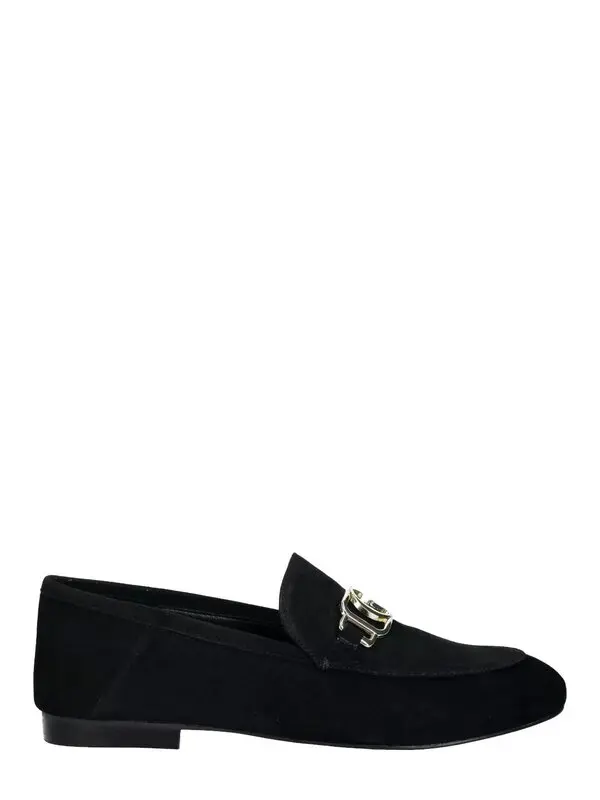 Guess Logo-plaque Loafers - Black