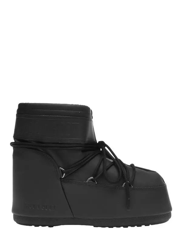 Moon Boot Icon Nylon Low Boots - Black
