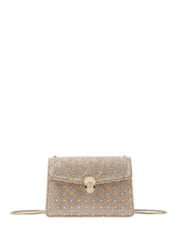 BVLGARI Serpenti Forever Mini Crossbody Bag - Gold