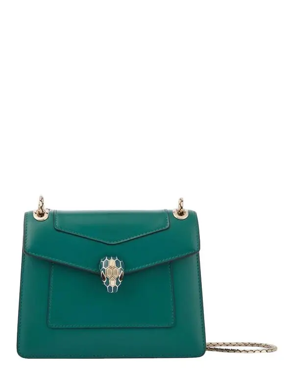 BVLGARI Serpenti Forever Small Shoulder Bag - Green