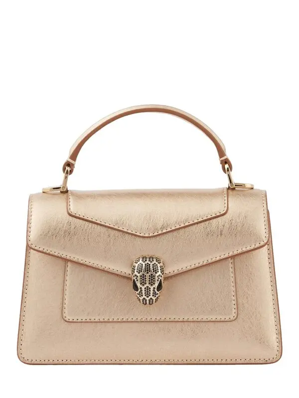 BVLGARI Serpenti Forever Mini Tote - Gold