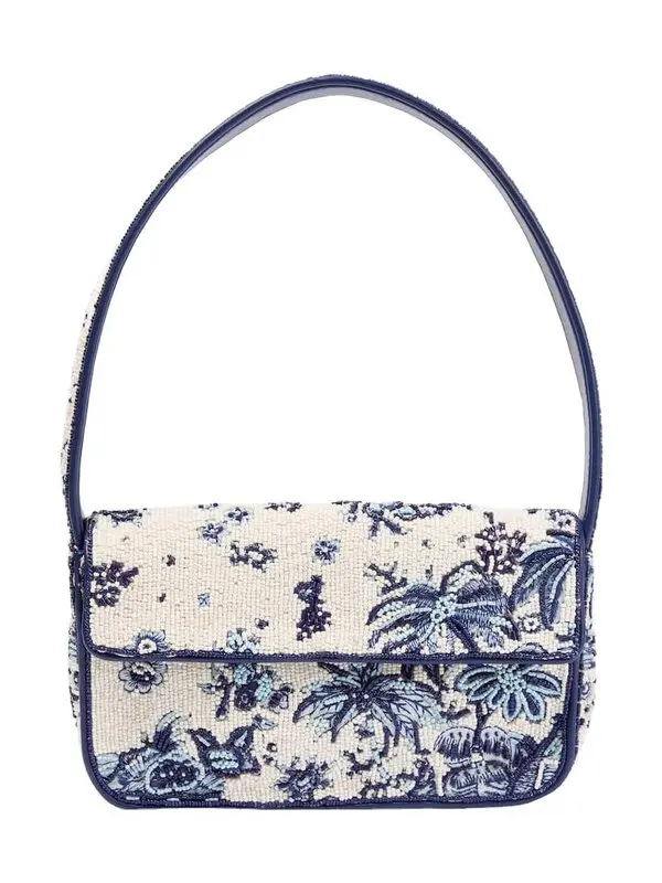Staud Tommy Beaded Shoulder Bag - Multicoloured