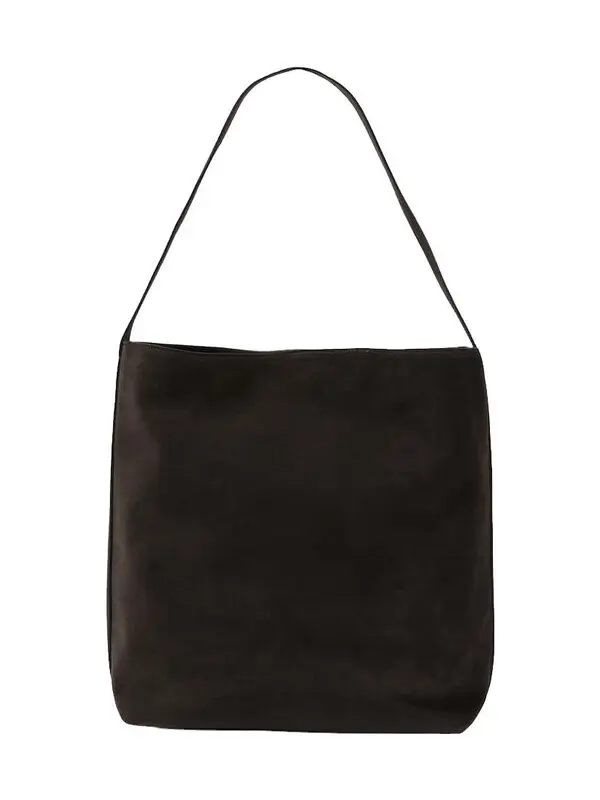 AESTHER EKME Large Suede Bucket Bag - Brown